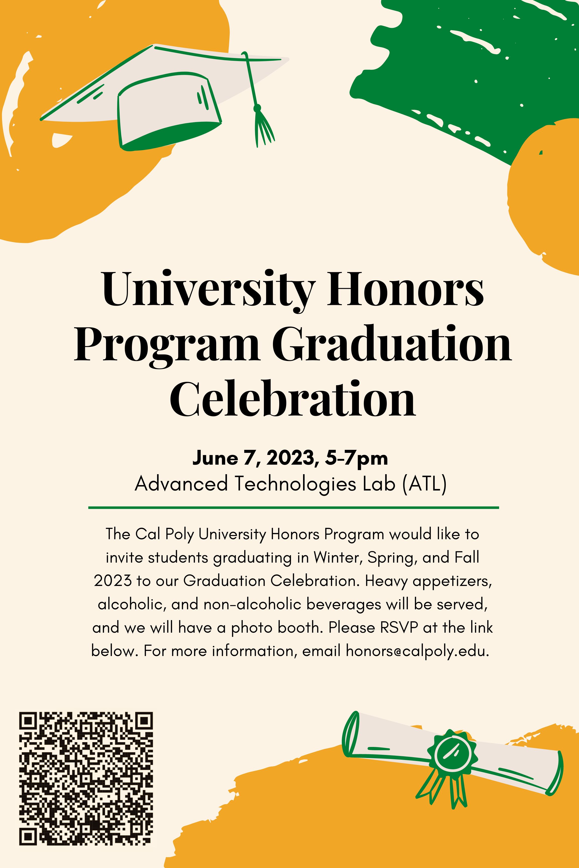 March 6, 2023 - University Honors Program - Cal Poly, San Luis Obispo